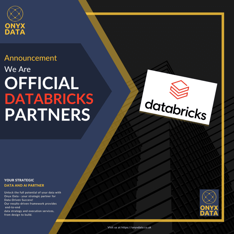Databricks and Onyx Data Announce Exciting New Partnership - Onyx Data